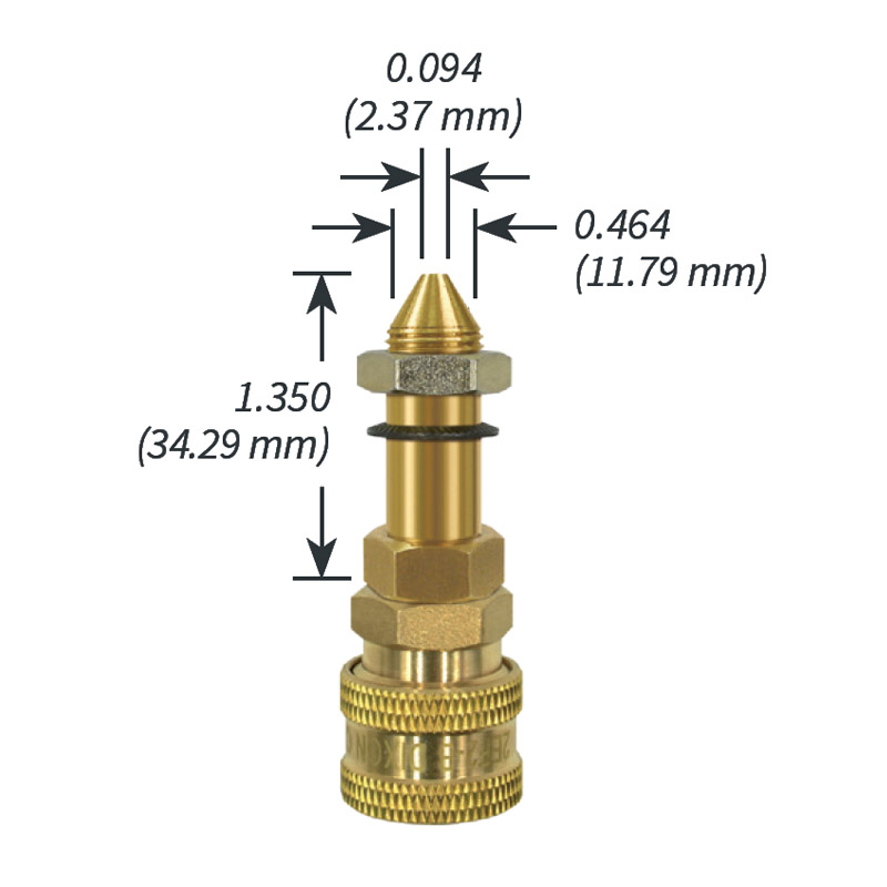 A-1YAS Feeder Inlet Guide - Wire Wizard Welding Products